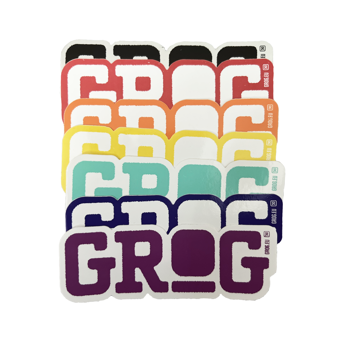 Stickers Grog – Chrome Drips